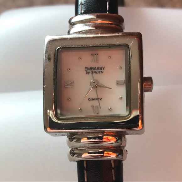 Gruen | Accessories | Embassy By Gruen Quartz Watch Working Bangle ...